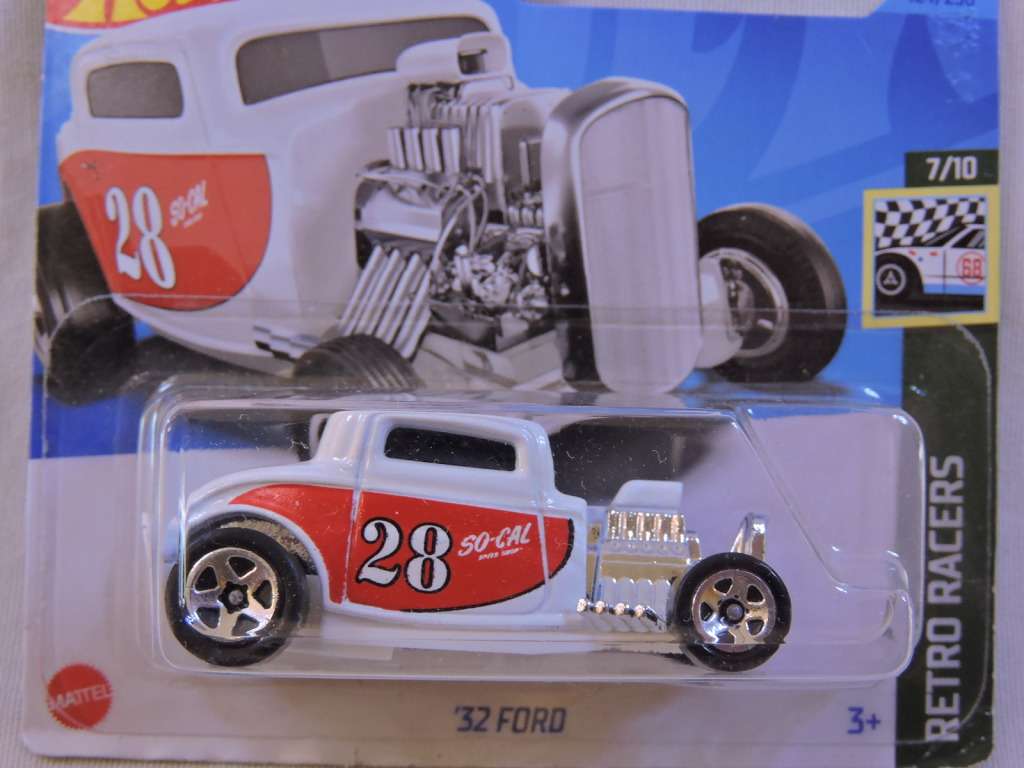 Models - Hot Wheels 32 FORD ( White #28 ) Hot Rod retro Racers for sale ...