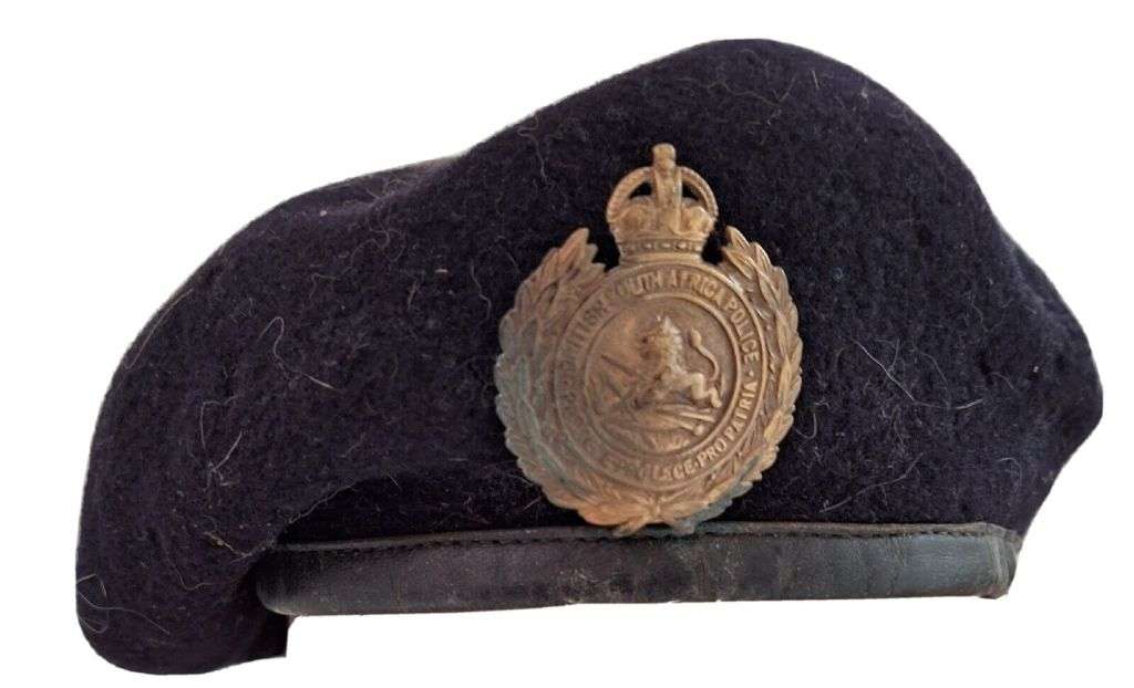 Headgear - POST WW2 RHODESIAN BSAP ARMORED CAR UNIT BERET for sale in ...