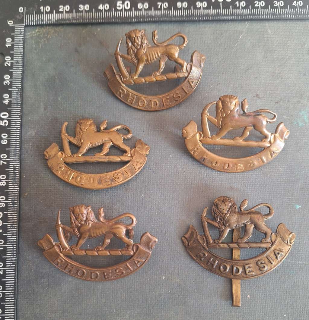 International Badges & Insignia - WW2 RHODESIAN GENERAL SERVICE CAP ...