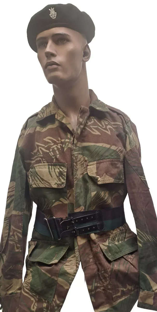 Uniforms - RHODESIAN AFRICAN RIFLES TROOPIES CAMO JACKET,BERET & STABLE ...