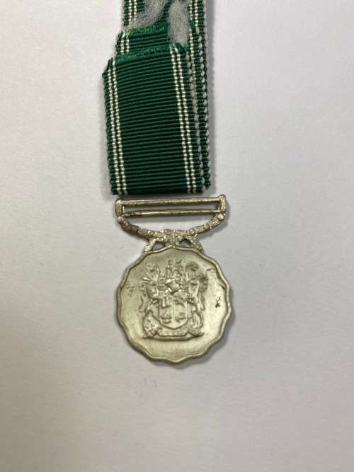 SADF & SANDF - SADF & SANDF Medal for 20 Years of service. "condition ...