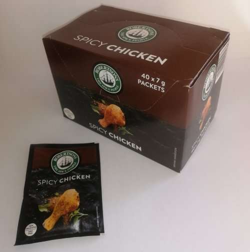 Herbs & Spices - Box of Robertsons Spicy Chicken Spice Envelopes (40 x ...