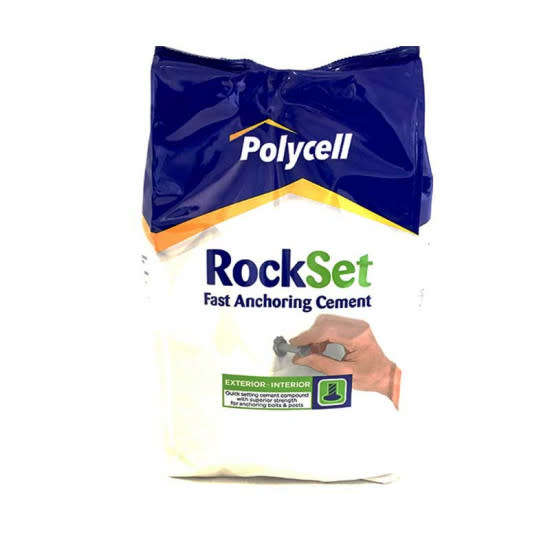 Building Materials & Supplies - Polycell Rockset 2kg Fast Anchoring ...