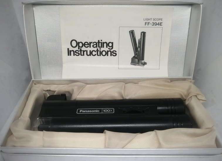 Microscopes - Panasonic FF-394E 100X Fiber Microscope was sold for 261. ...