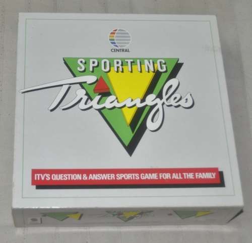 Board Games - Retro 1987 Sporting Triangles Central ITV Sporting Trivia ...