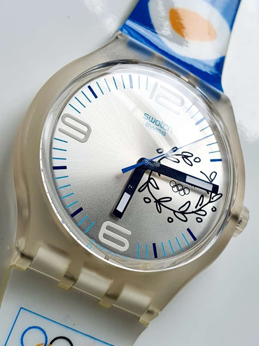Rare & Collectable Watches - 2004 VINTAGE XL SWATCH - ATHENS OLYMPIC GAMES - TOP NOTCH CONDITION ...