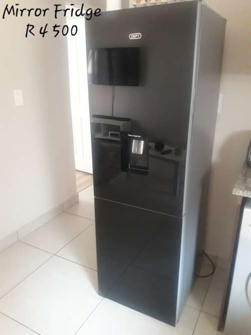 Fridges & Freezers - Defy Water Dispenser Mirror Fridge was sold for R4 ...