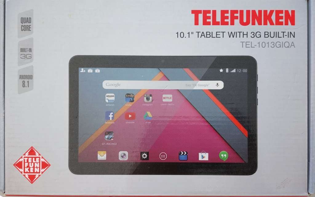 Devices - Telefunken 10.1` Tablet TEL-1013GIQA for sale in Johannesburg ...