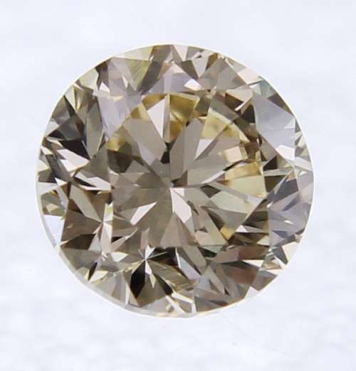 Diamonds - Sparkling 0.30ct Enhanced Natural Rare Light Brown Fancy ...