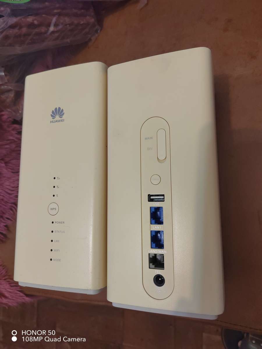 Modems - Huawei B618 4G LTE Router - Takes SIM Card 64 Devices Huawei ...