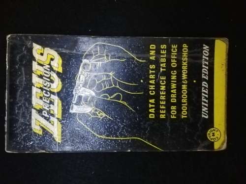 Engineering - Vintage Zeus precision data charts and reference tables ...