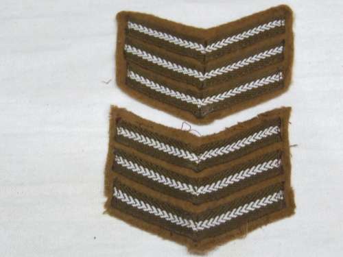 South African Army - SADF SERGEANT RANK SET was sold for R25.00 on 1 ...