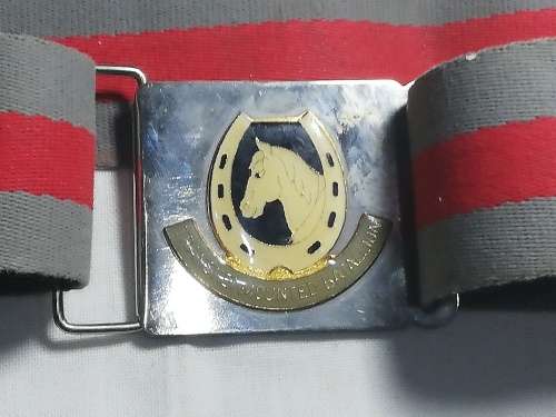 Belts & Buckles - TRANSKEI MOUNTED BATTALION 123CM BELTING was sold for ...