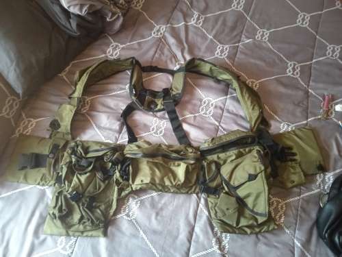 Kit - Genuine SANDF RECCE Niemoller webbing / Battle Jacket was listed ...