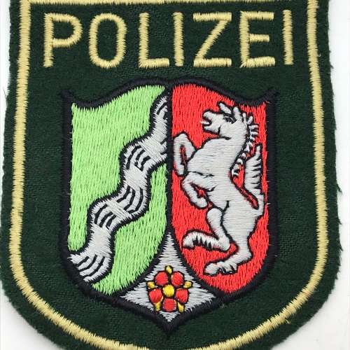 International Badges & Insignia - German Police `POLIZEI` Arm Patch was ...