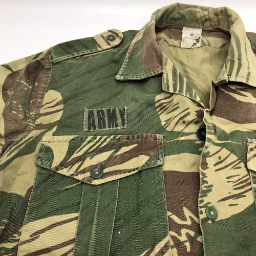 Uniforms - Rhodesian Army Camo Shirt with Insignia (Statesman) was sold ...