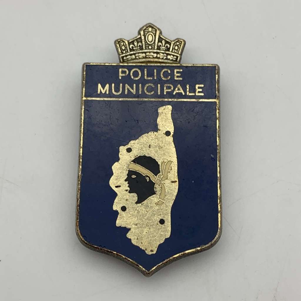International Badges & Insignia - French - `Police Municipale` (Bastia ...