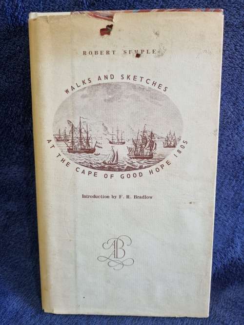 Africana - Walks and Sketches at the Cape of Good Hope 1805 by Robert ...