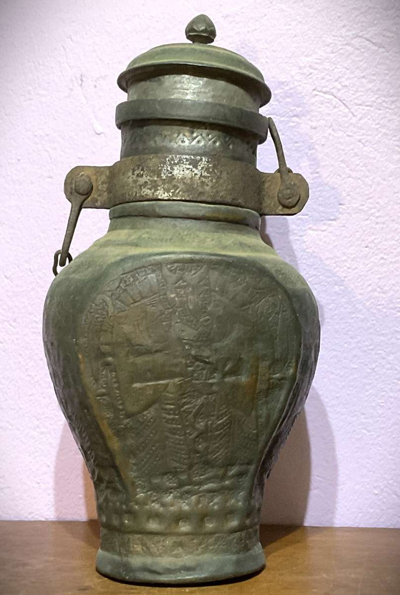 Copperware - Antique 19th Century Islamic Indo Persian Tinned Copper ...