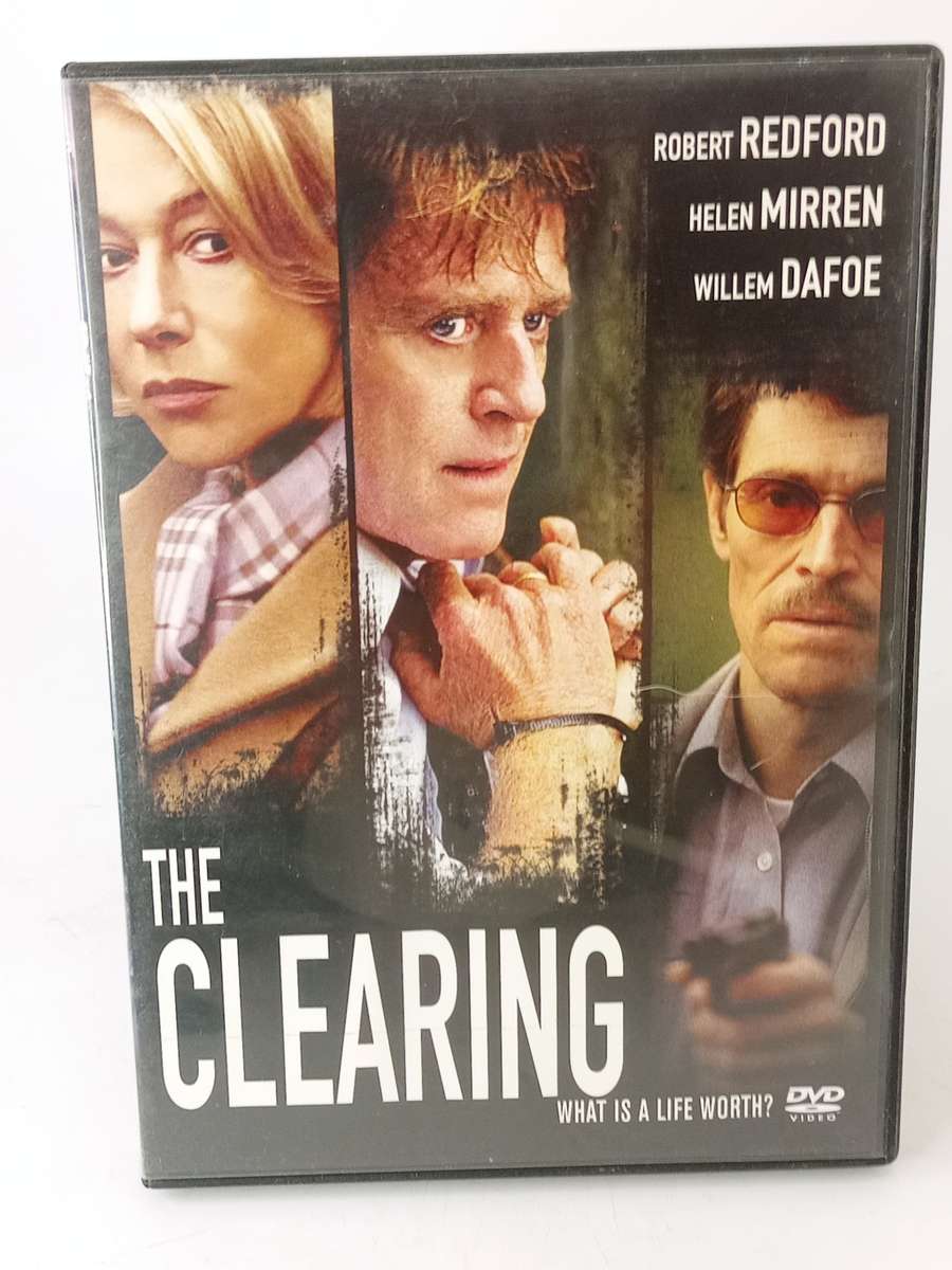 Movies - The Clearing DVD - Robert Redford, Helen Mirren & Willem Dafoe ...