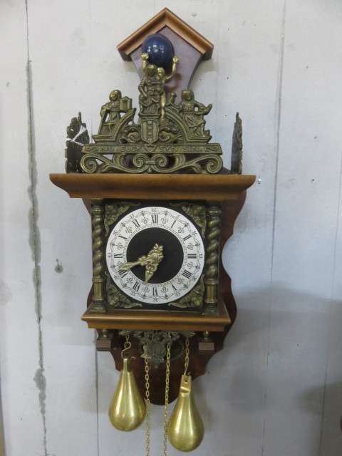 Cuckoo & Wall Clocks - Vintage Dutch Zaanse Zaandam wall clock was sold ...