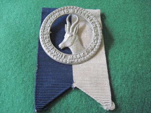 South African Army - SOUTH AFRICA - WWI - UNION DEFENCE FORCE CAP BADGE ...