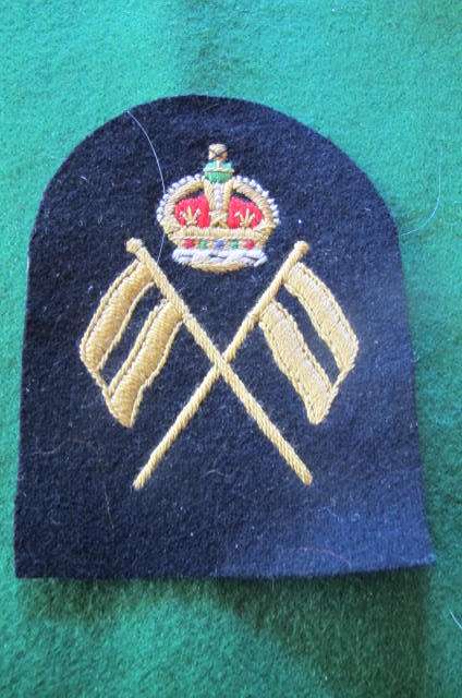 International Badges & Insignia - GREAT BRITAIN - ROYAL NAVY SIGNALMAN ...