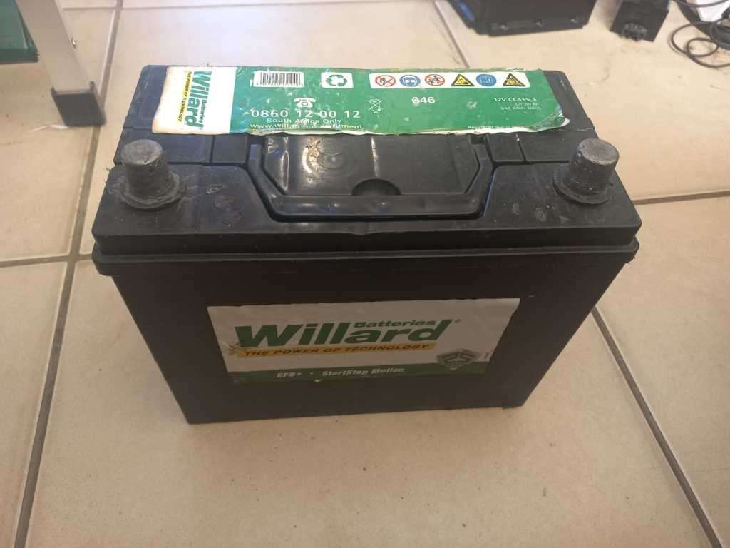 Batteries - Willard 646 Battery 12V 55Ah 400A was sold for R610.00 on 2 ...