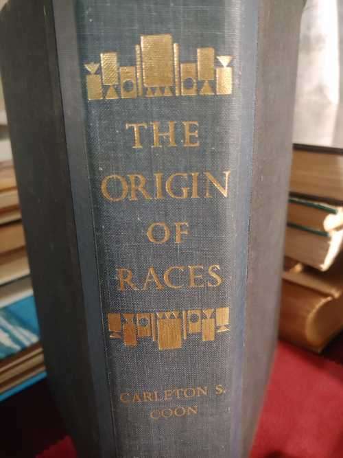 Natural Science - The Origin Of Races - by Carleton S. Coon for sale in ...