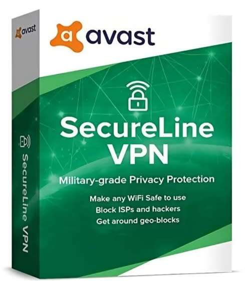 Antivirus & Security - Avast SecureLine VPN 5 Devices 1 Year for sale ...