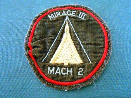 South African Airforce - SAAF Mirage III Mach 2 Flight Suit Patch ...