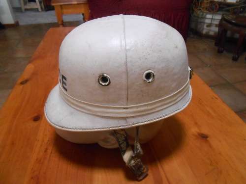 Headgear - Rhodesian Motorcyclist BSAP Escort Pith Helmet *** Very Rare ...