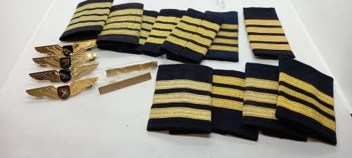 Other Badges & Insignia - Collection of SAA Pilot Wings,Epaulets and ...