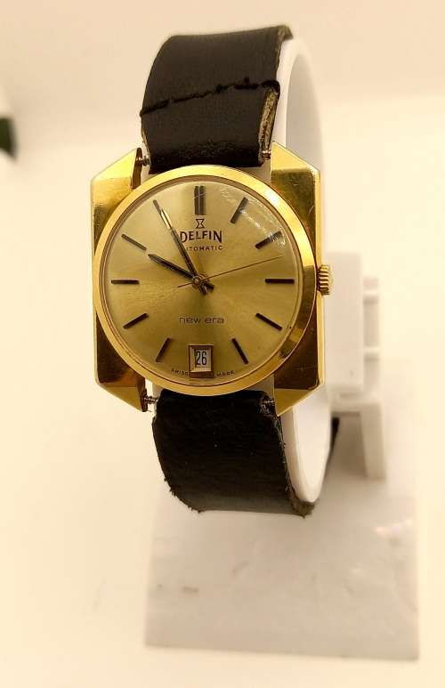 Men's Watches - Vintage Men's Delfin New Era Automatic Watch 25 Jewels ...