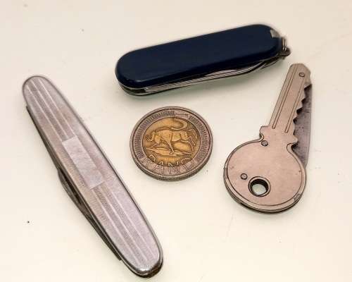 Knives & Daggers - Vintage Richards Lamp Post Brand Key Knife Made in ...