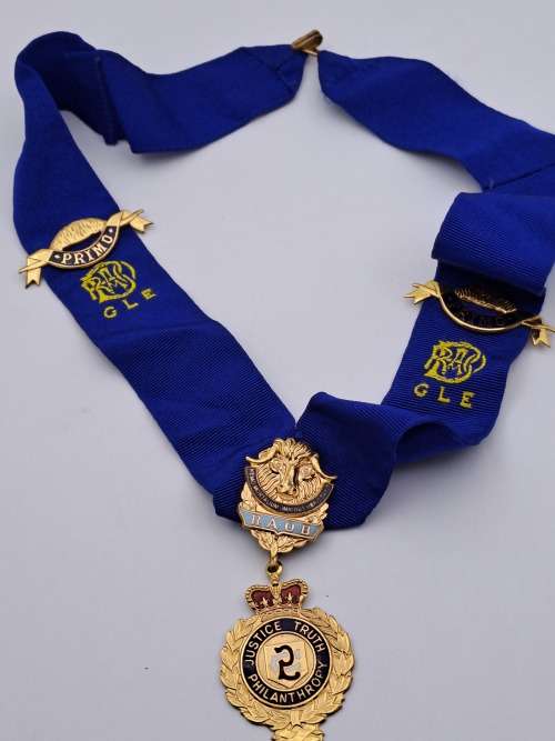 Other Antiques & Collectables - Vintage RAOB Primo collar Masonic jewel ...
