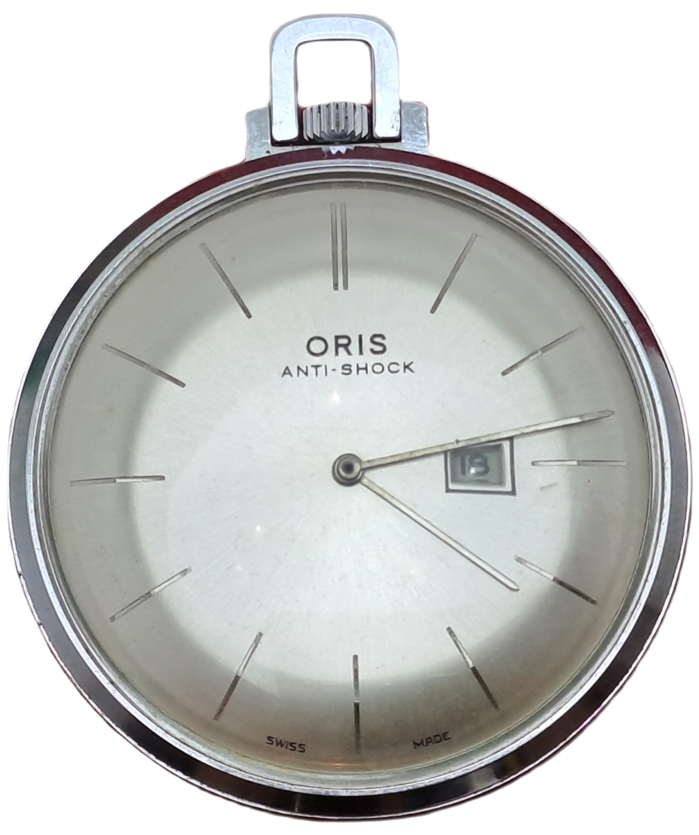 Pocket Watches - Vintage Swiss Made -Oris Anti-Shock Pocket watch ...