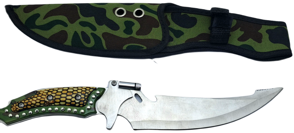 Knives & Daggers - Pre-Owned USA Saber Survival Knife with Canvas ...