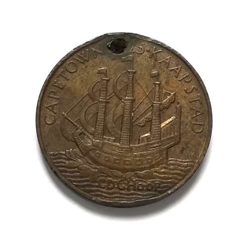 Commemorative - 1925 CAPE TOWN - EDWARD PRINCE OF WALES MEDALLION 30MM ...