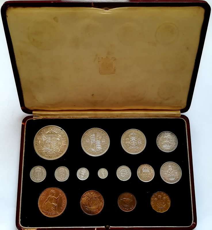 Great Britain - GREAT BRITAIN 1937 SPECIMEN COIN SET (15 COINS) for sale in Durban (ID:619747265)