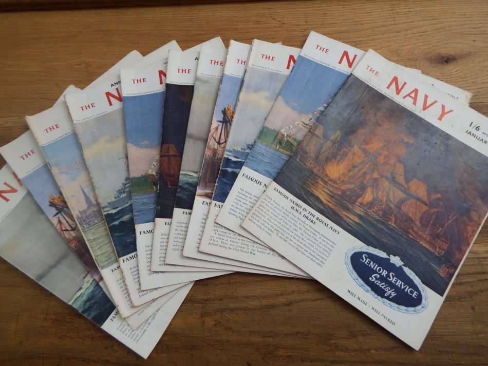 Books - Full set of 1962 The Navy Magazines was listed for 0 on 19 Feb ...