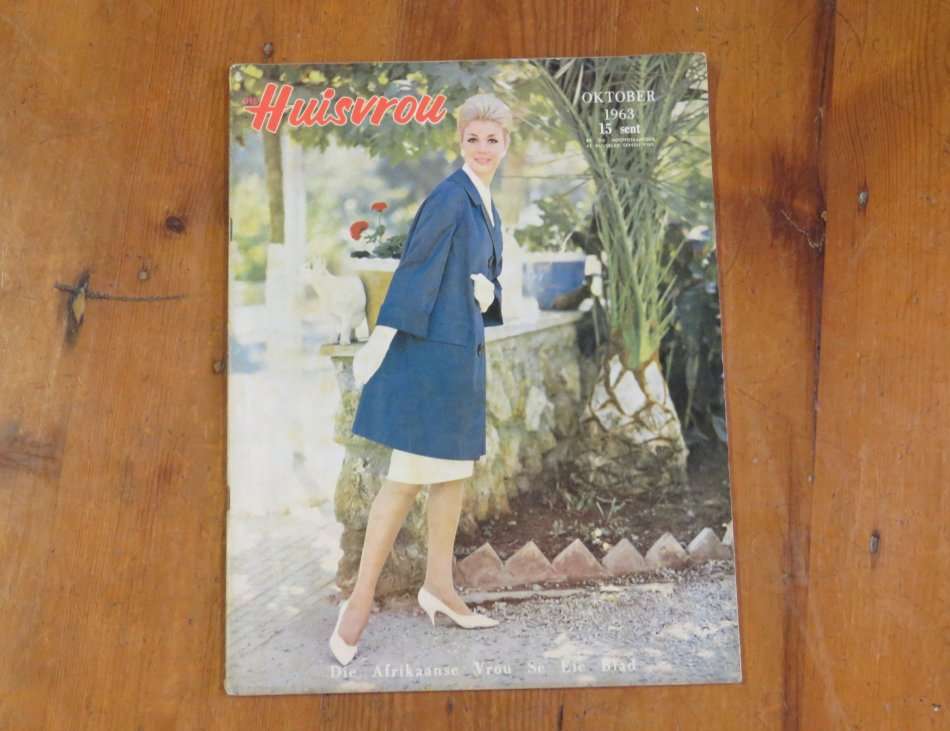 Afrikaans Non-Fiction - Die Huisvrou - Oktober 1963 magazine was listed ...