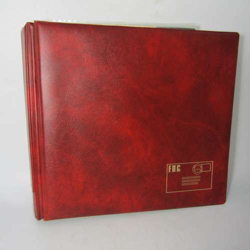 Other Great Britain - First Day Cover album with 85 old Great Britain ...