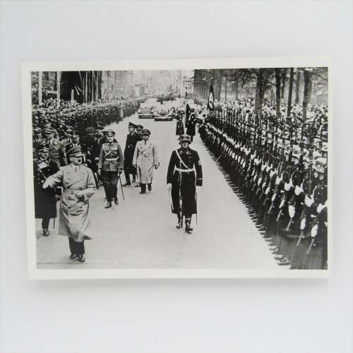Photos - Photograph on photo paper of Hitler inspecting the troops ...