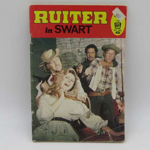 Africana Books - Afrikaans photo comic book - Ruiter in Swart no 421 ...