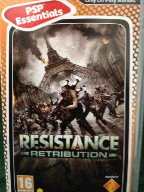 Games - PSP - Resistance Retribution - PSP Essentials for sale in ...