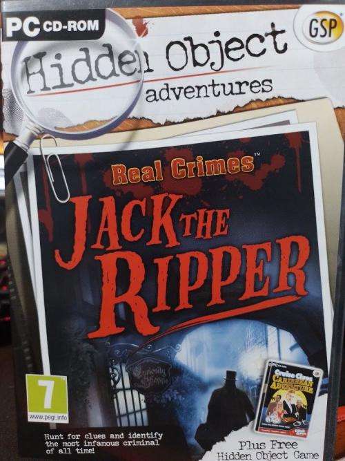 Games - PC - Real Crimes Jack The Ripper - Hidden Object Game for sale ...