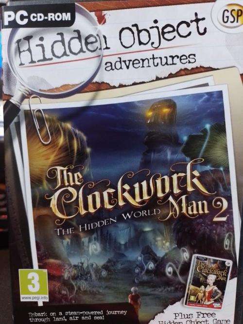Games - PC - The Clockwork Man 2 The Hidden World - Hidden Object Game ...