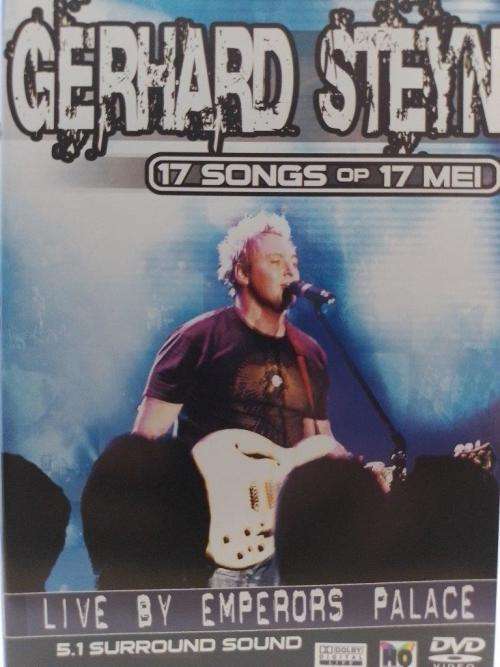 Pop - DVD - Gerhard Steyn 17 Songs op 17 Mei Live by Emperors Palace ...