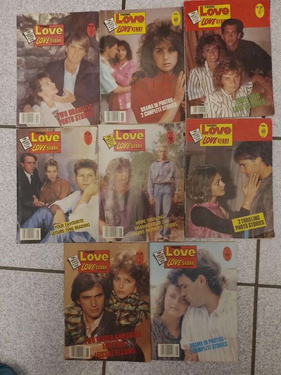 Magazines - Job Lot of 8 x Vintage Young Love Love Story Photo Story ...